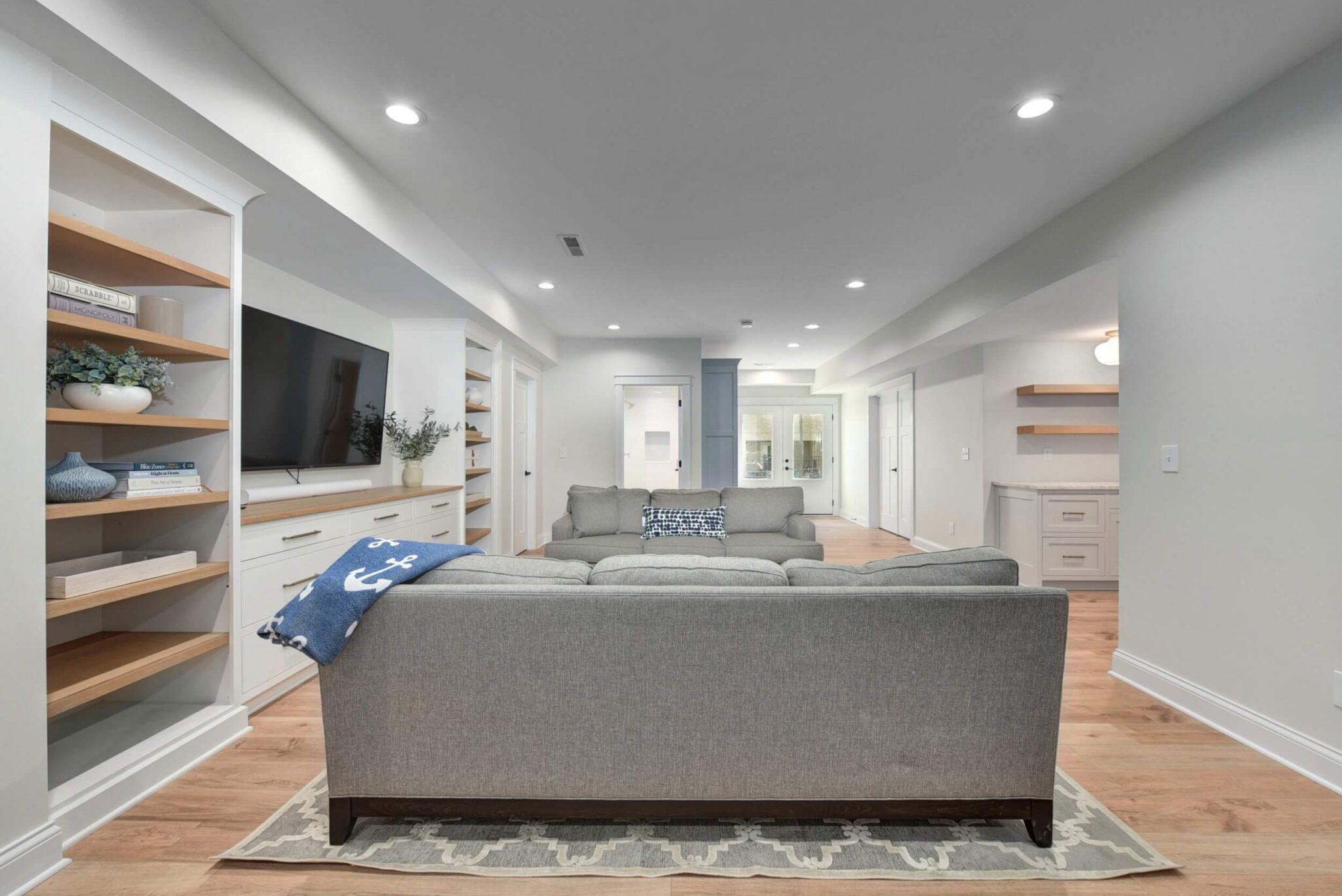 Bay Village Basement Remodel | Walkout Project by Renew CLE
